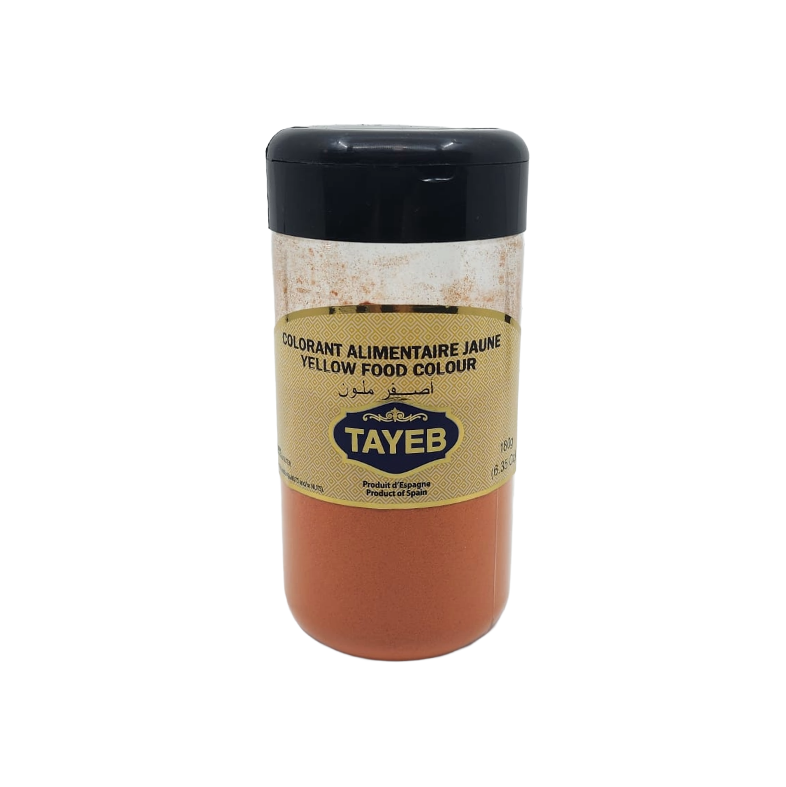 Tayeb Yellow Food Color Spice 180g – Sedra Mart